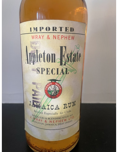 Appleton Estate Rum Special Jamaica Rum Vintage 1960s 1 Quart | cabinet7