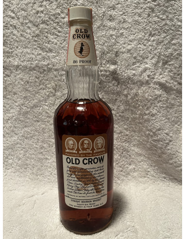 Old Crow Kentucky Straight Bourbon Whiskey (1970s) | cabinet7