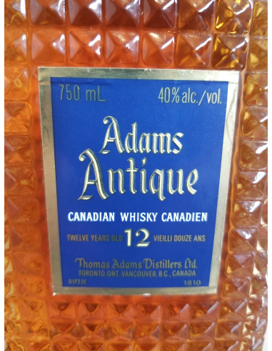 Thomas Adams Distillers Ltd. Adams Antique 12 Years Old | cabinet7
