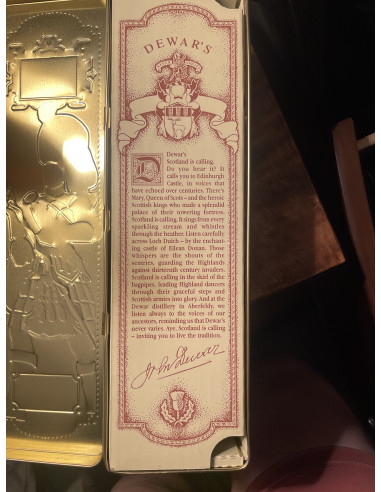 Dewars White Label Scotch Whiskey Dewar's White Label Blended Scot...