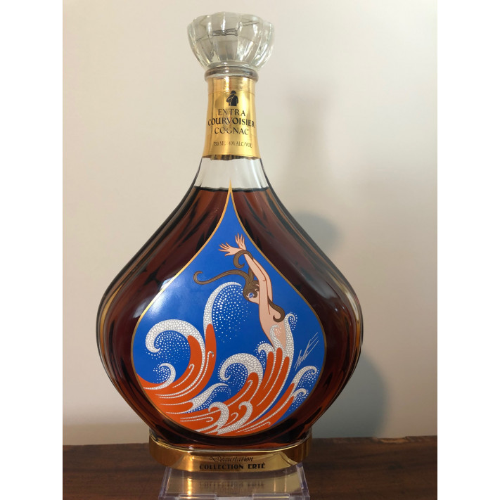 Extra Courvoisier Cognac D'gustation Collection Erte' - Courvoisier Cognac